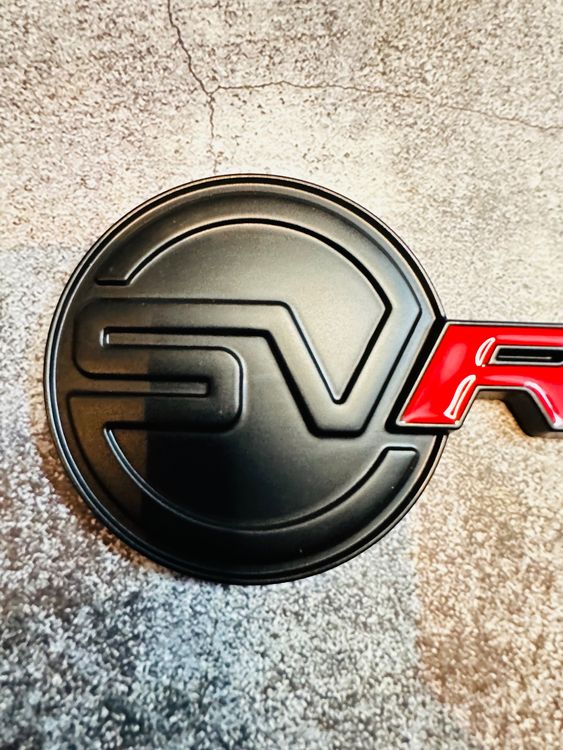 Range Rover SVR Emblem Schriftzug Logo aus Metall NEU (Neu und ...