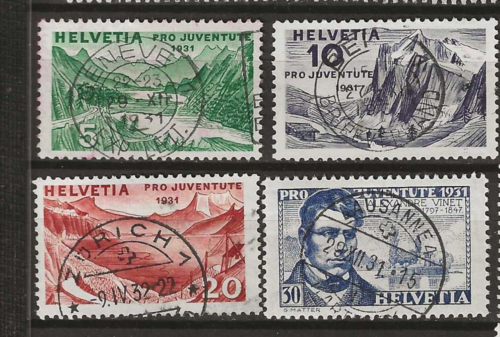 PJ031 - Pro Juventute 1931 vollstempel (Gebraucht) in Trélex für CHF 2 – mit Lieferung auf ...