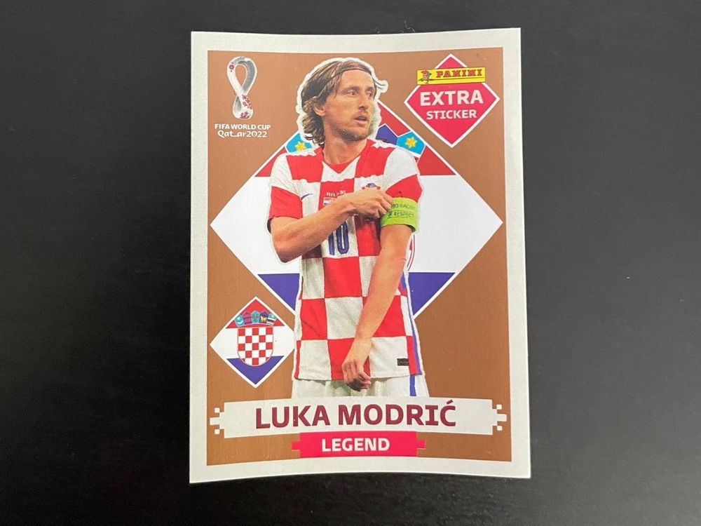 PANINI EXTRA STICKER - LUKA MODRIC LEGEND BRONZE (Neu (gemäss ...