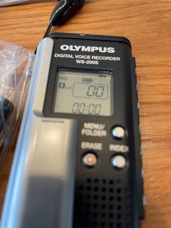Olympus WS-200S, Digital Voice Recorder, USB (Gebraucht) in Watt für ...