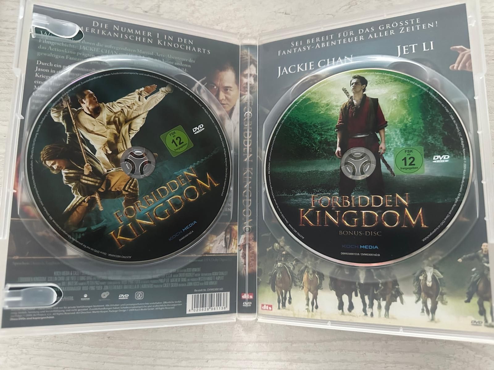 Forbidden Kingdom, Jackie Chan & Jet Li, DVD (Gebraucht) in Oberglatt ...