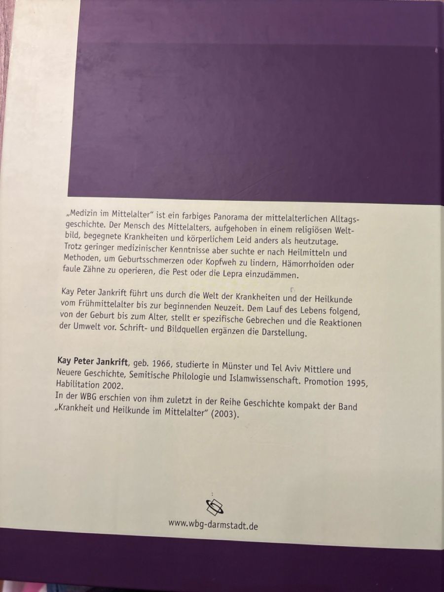 Medizin im Mittelalter - Spannende Lektüre für kalte Tage (Neu (gemäss ...