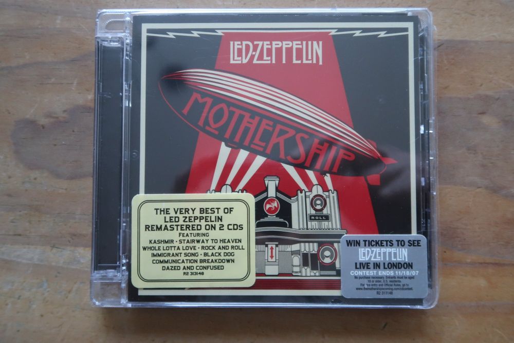 LED ZEPPELIN - MOTHERSHIP - NEUE OVP CD - DOPPEL CD (Neu und ...