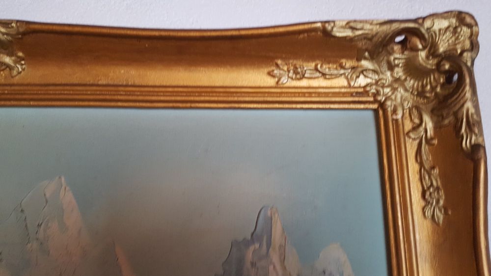 Landschaftsbild Oel auf Leinwand (Gebraucht) in Arlesheim für CHF 49 – nur Abholung auf Ricardo ...