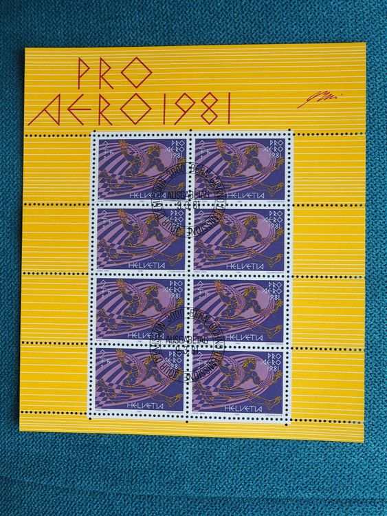 Kleinbogen Pr Aero 1981 (Gebraucht) in Rapperswil SG für CHF 2 – mit Lieferung auf Ricardo kaufen