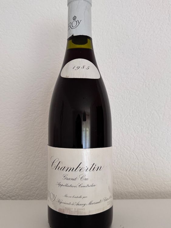 RARE !!! CHAMBERTIN 1985 LEROY NEGOCIANTS GRAND CRU (Neu und ...