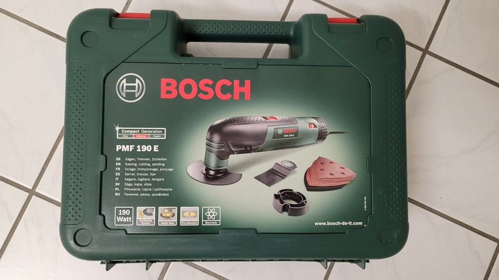 Multifunktionswerkzeug Bosch PMF 190 E Set ab 1.- | Kaufen auf Ricardo
