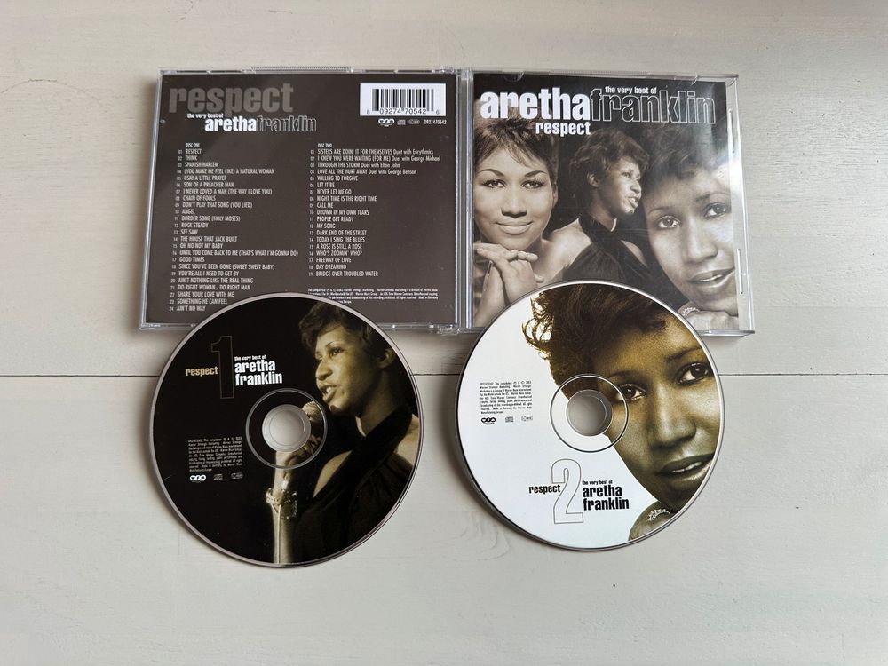 ARETHA FRANKLIN tolle 2 CD Set Respect mit allen Hits Soul (Gebraucht ...