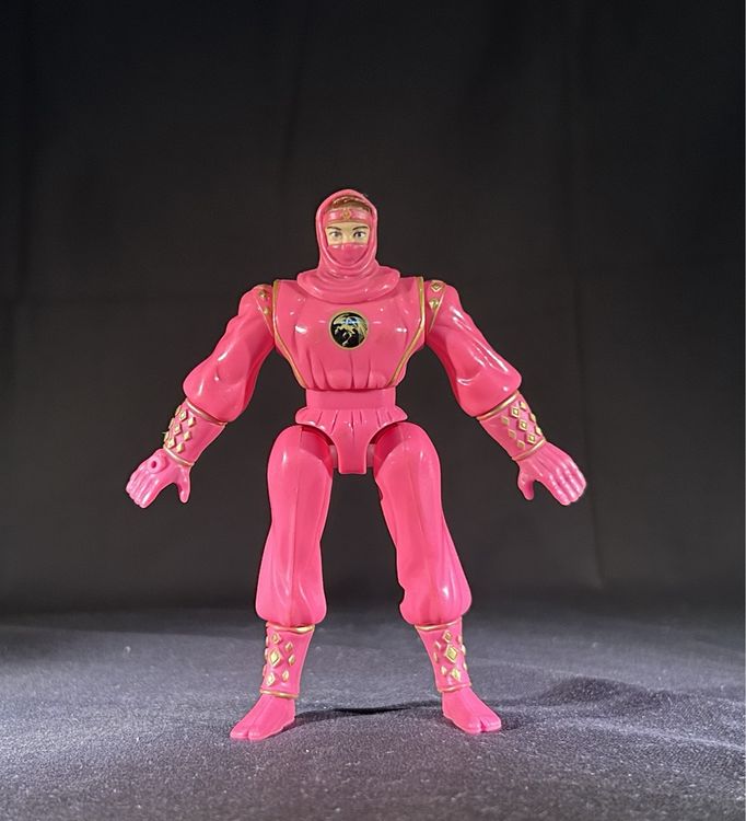 ⚡️MMPR the Movie: Ninjetti “Pink Crane Ranger” Action-Figur (Gebraucht ...