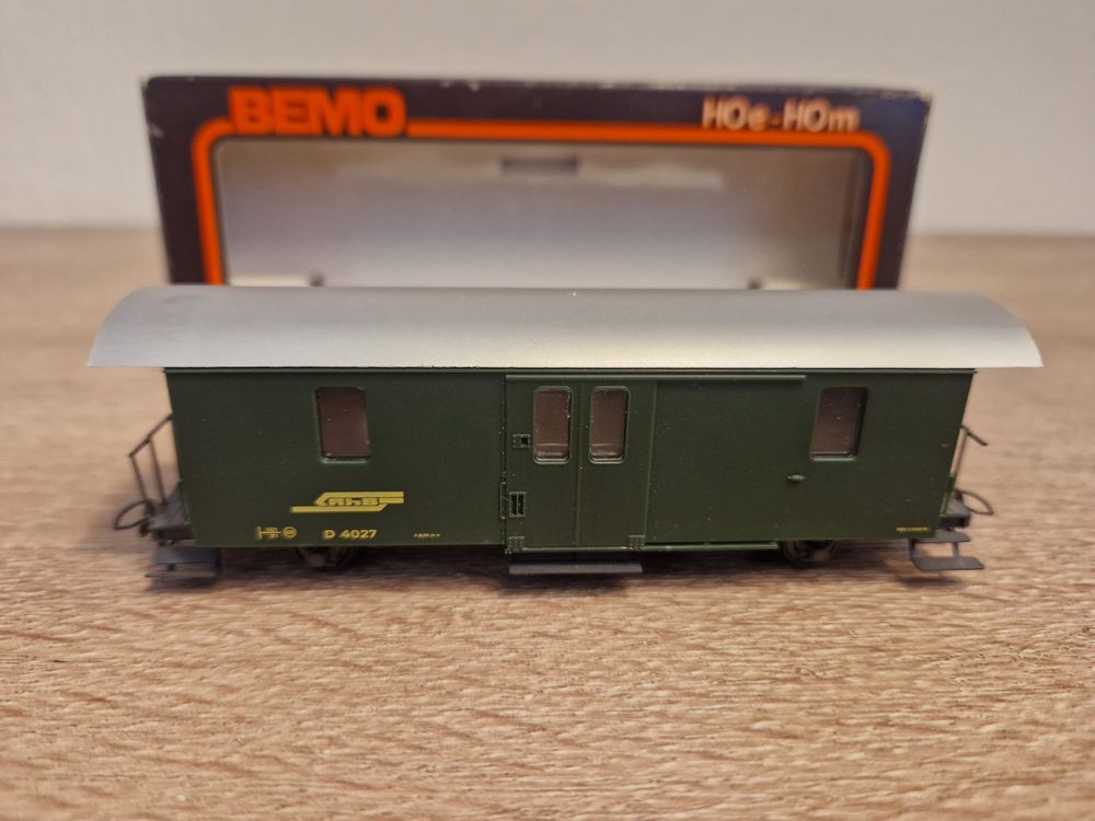 Bemo 3265 Gepäckwagen RhB H0m (D'occasion) à St-Aubin-Sauges pour CHF ...