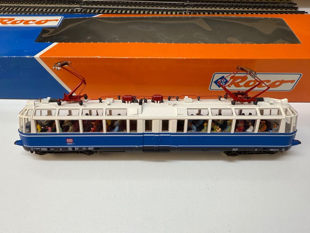 Roco 43932 AC, der "gläserne" Triebwagen, BR 491 der DB (Gebraucht) in ...
