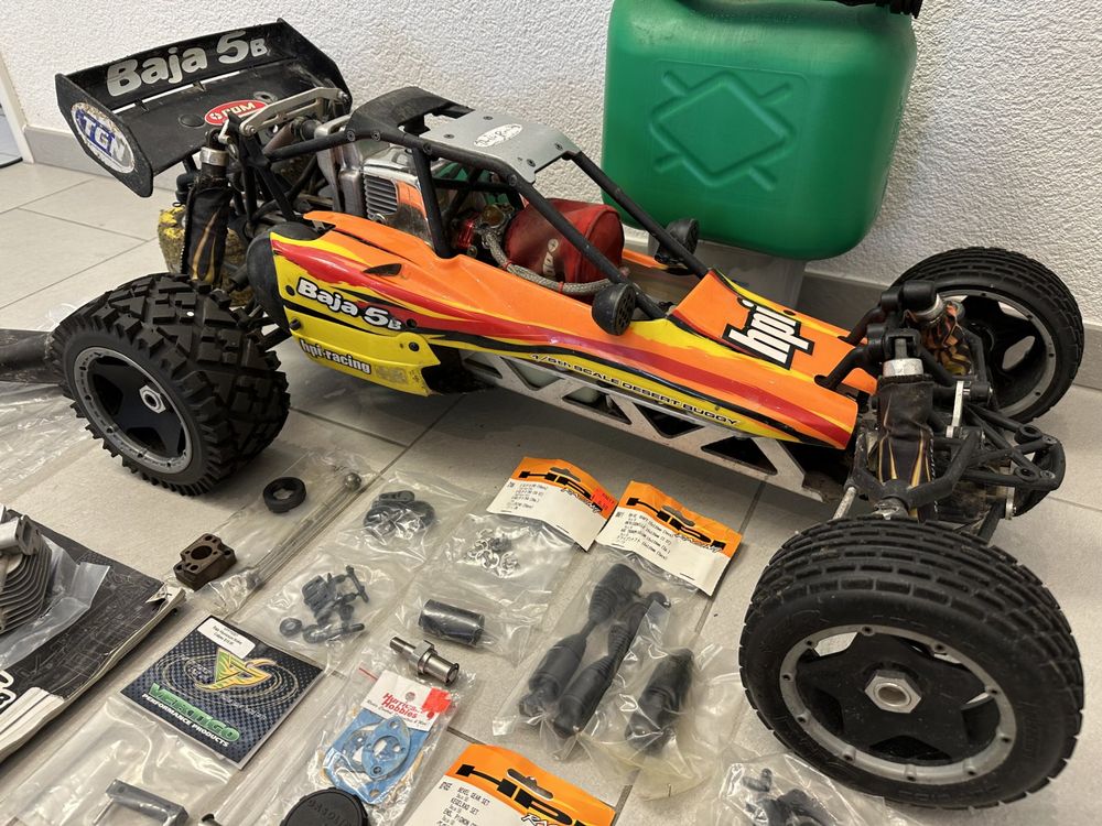 HPI RACING Baja 5B Benzin RC Offroad Buggy div Tuning Teile! (Gebraucht) in Waltenschwil für CHF ...