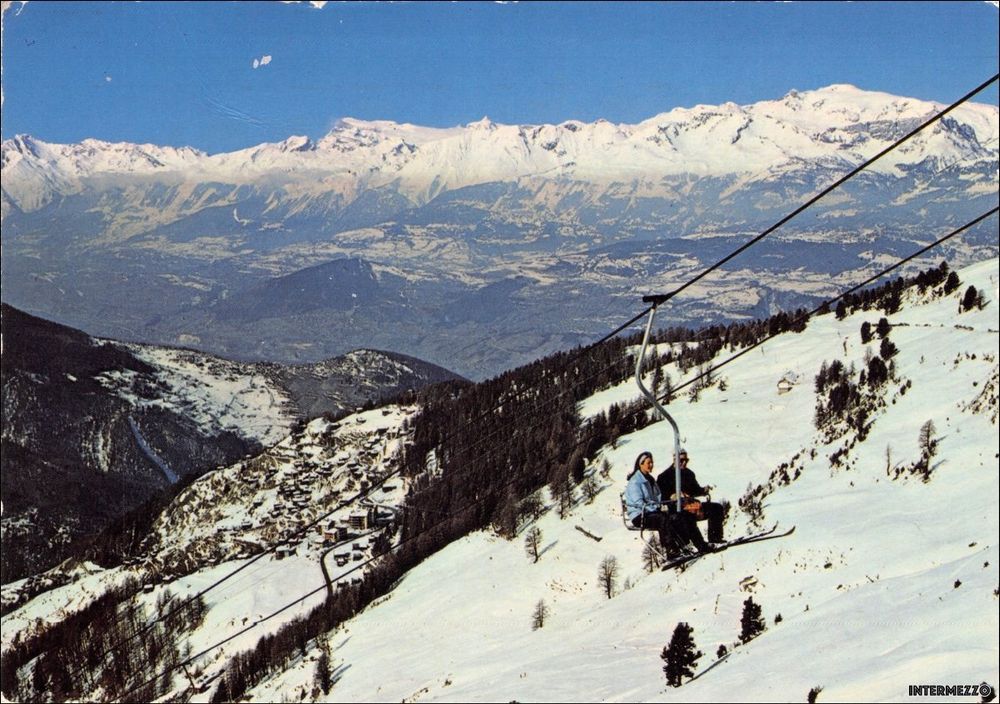 Chandolin VS // Sesselbahn La Remointse Winter (Gebraucht) in Basel für ...