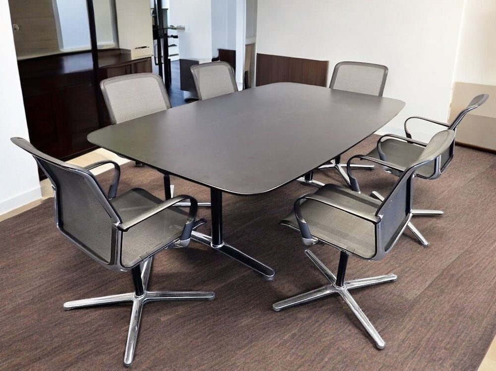 NetGVA - Suite de 6 fauteuils et table de conférence BENE (Gebraucht) in Meyrin für CHF 1150 ...