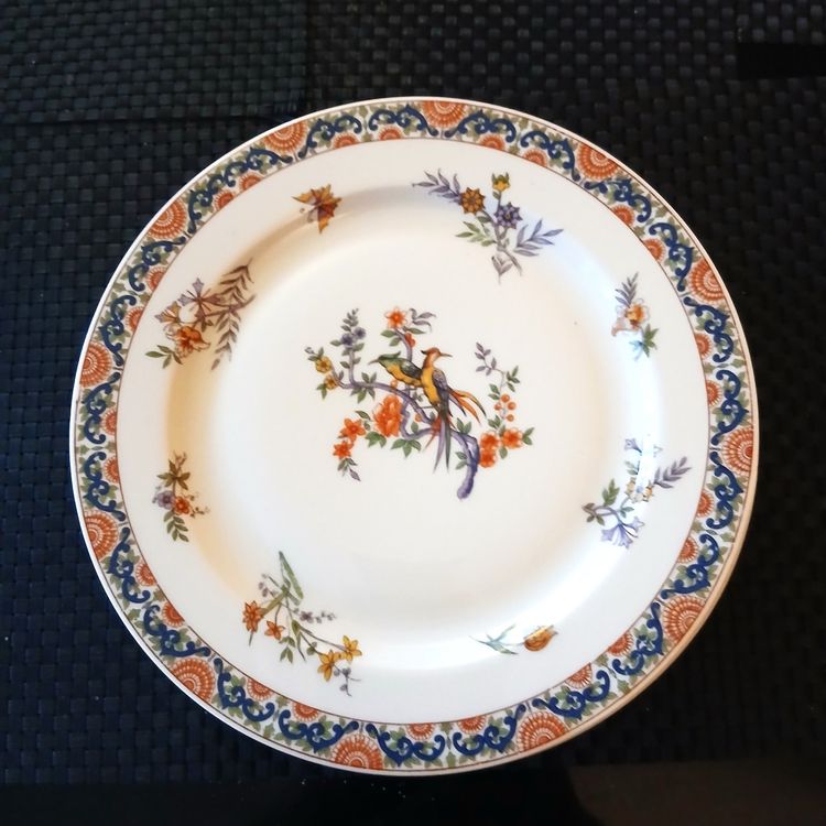 Très belles assiettes plates porcelaine Limoges - 6 pièces (Neuf (Voir ...