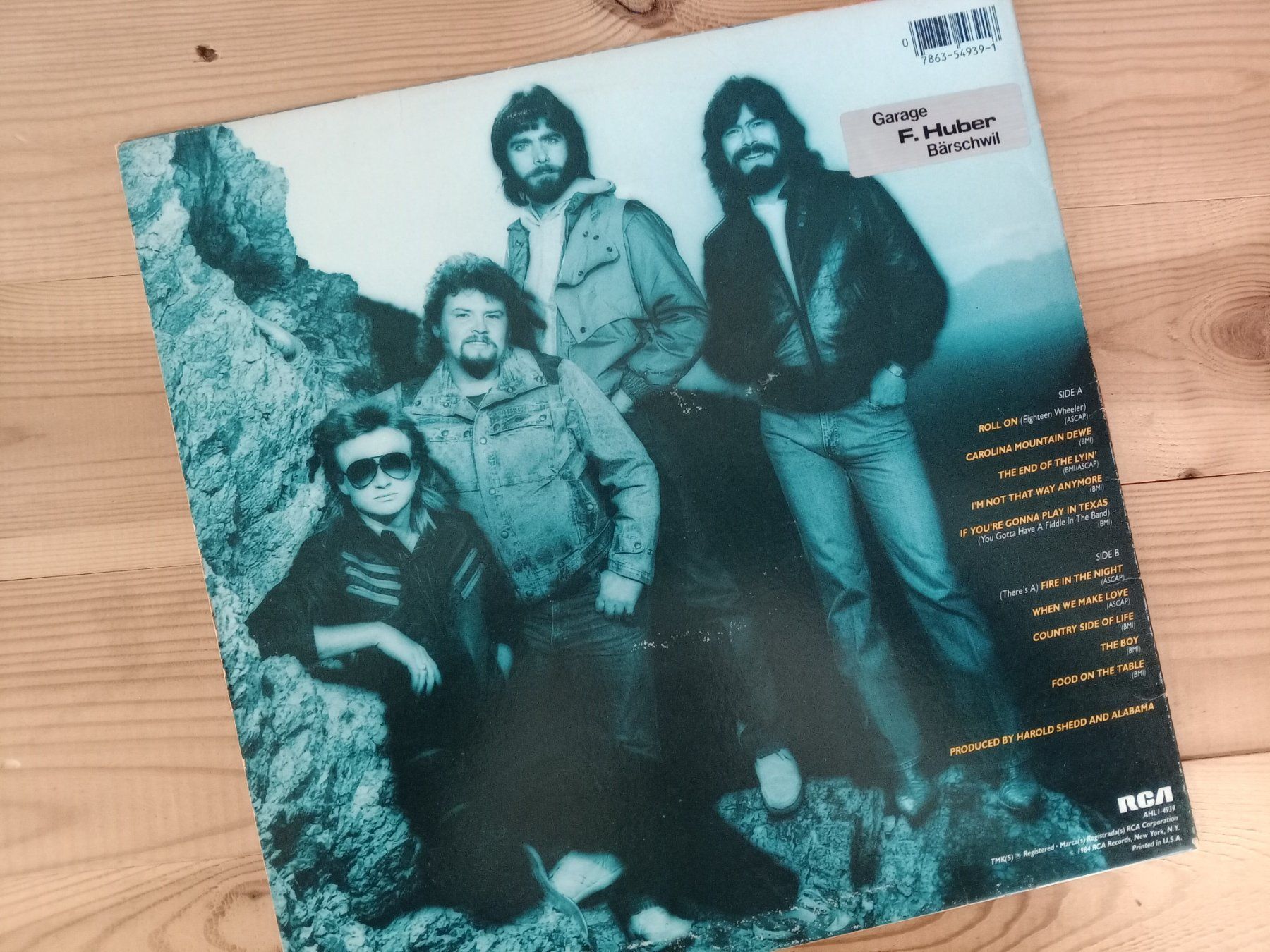 Alabama - Roll On (1984) - Seltene Schallplatte - Top! (Gebraucht) in ...