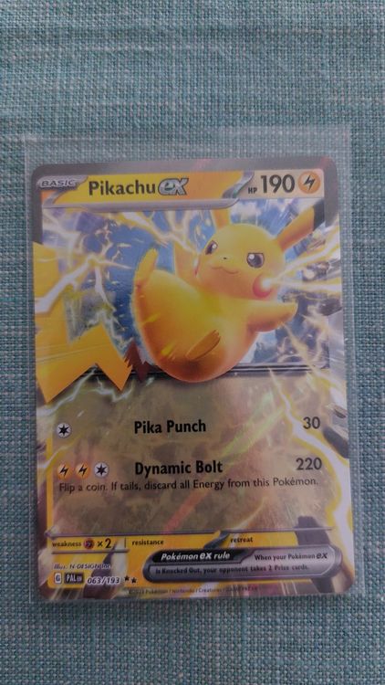 Pikachu ex Paldea Evolved | Kaufen auf Ricardo