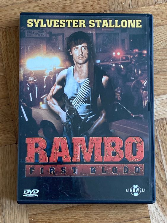 Rambo - First Blood - Sylvester Stallone - DVD (Gebraucht) in Jona für ...