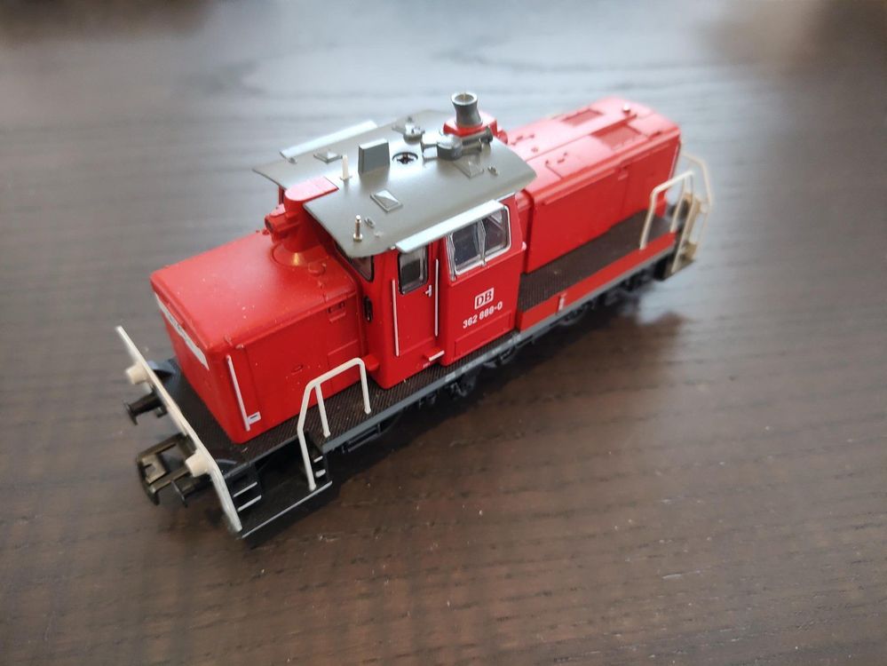 Märklin 37652 - BR362 Rangierlokomotive mit Telex-Kupplungen (Gebraucht ...