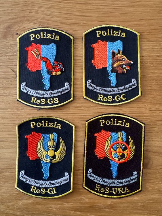 ORIGINAL 4 verschiedene Patch Elite TI ( sehr rar ) (Neu und ...