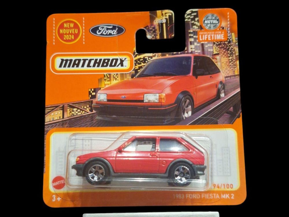 Matchbox 2024 1983 Ford Fiesta MK 2 94/125 S (Neu und originalverpackt ...