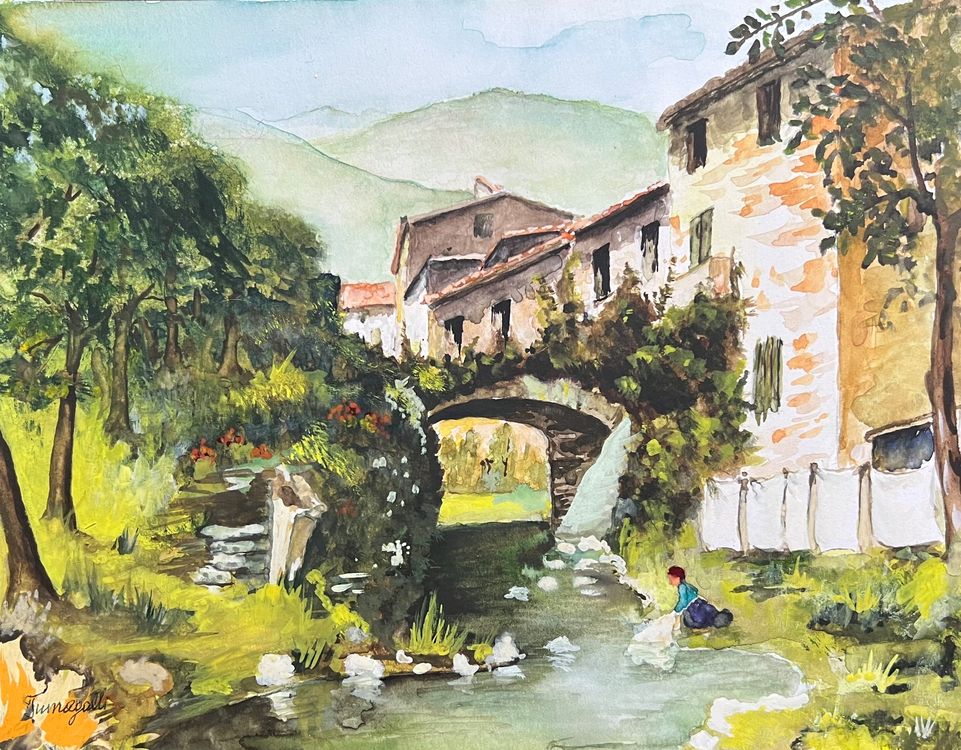 Aquarell Signiert | Kaufen auf Ricardo