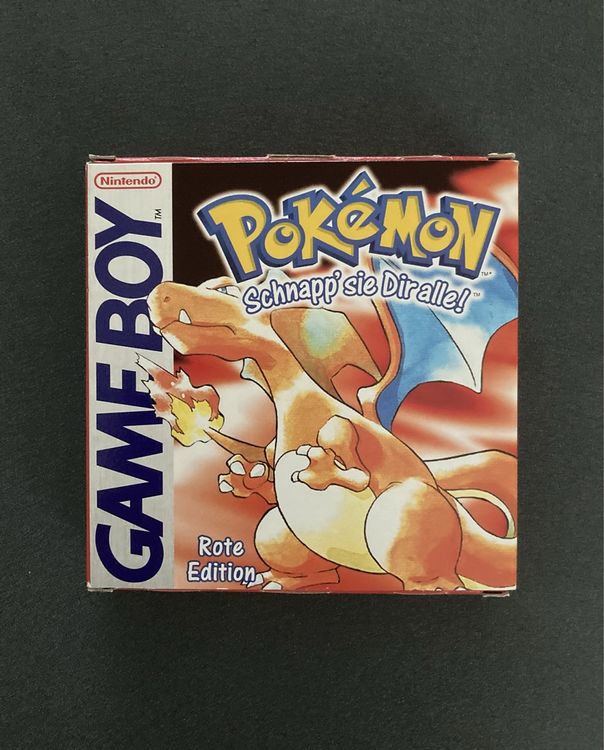 Pokemon Rot Gameboy Spiel mit Anleitung und OVP (Gebraucht) in Düdingen ...