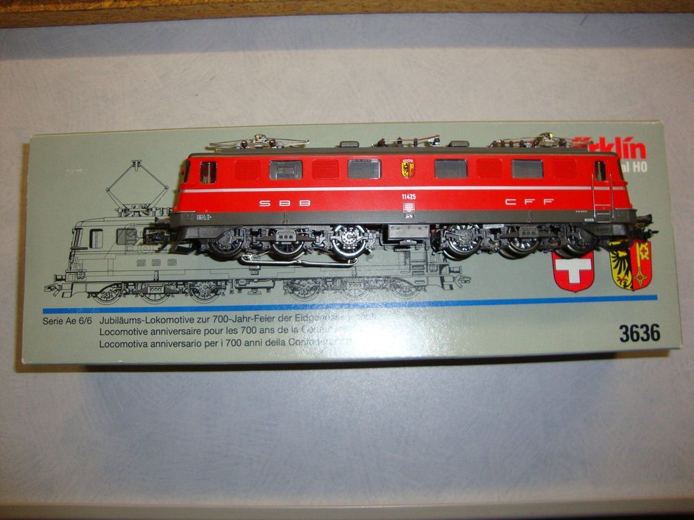 Märklin 3636 Jubiläumslok, Digital | Kaufen auf Ricardo