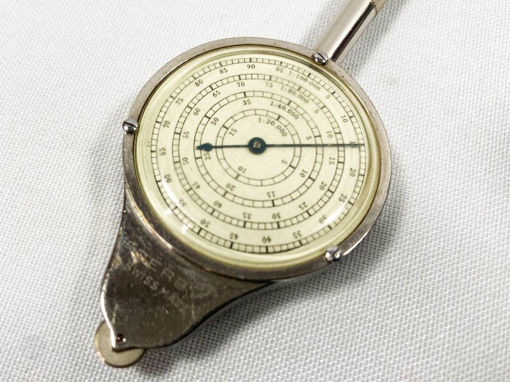 DERBY Kurvenmesser für Distanzmessungen OVP Analog Vintage (Gebraucht ...