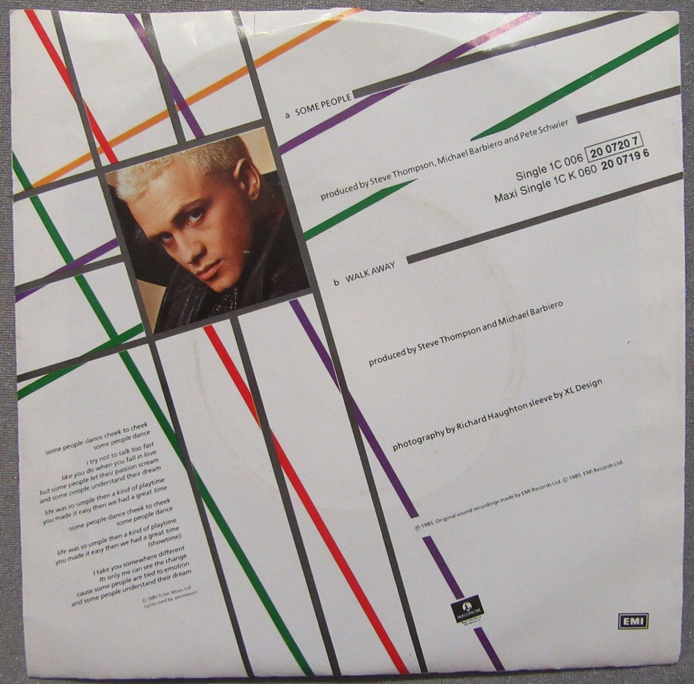 Belouis Some - Some People - Single 1985 - ab CHF 3.00 (Gebraucht) in ...