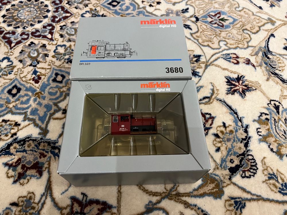 Märklin 3680 Diesellok Köf II der DB, BR 323 5306 in OVP, H0 | Kaufen ...