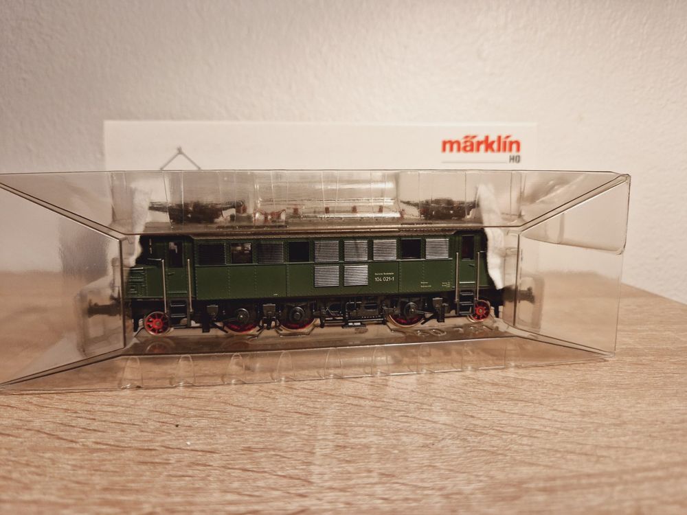 Märklin 3049 E-Lok 104 021-1 DB H0 | Kaufen auf Ricardo