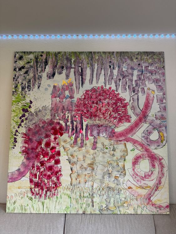 Grossformatiges Bild - Acryl auf Leinwand (Neu (gemäss Beschreibung)) in Zürich für CHF 400 ...