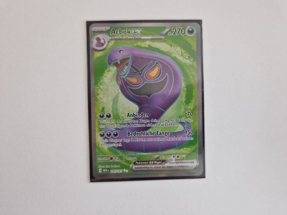 Pokemon Arbox ex (151 Set) (Gebraucht) in Niederglatt ZH für CHF 10 ...