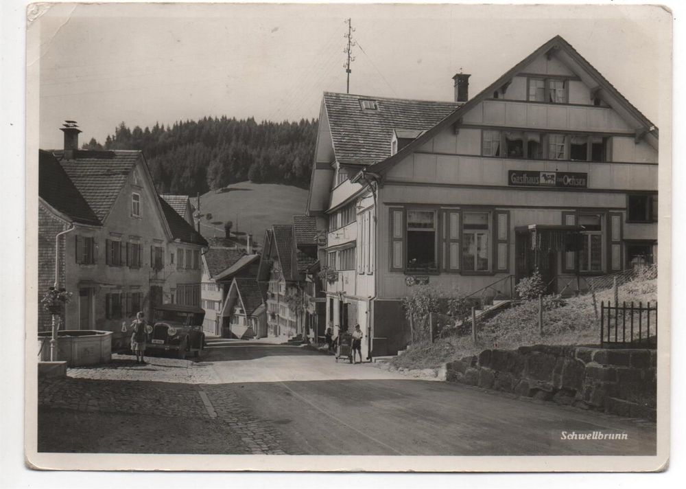 SCHWELLBRUNN Gasthaus z. Ochsen, Oldtimer, Auto, Kinder (Gebraucht) in Jona für CHF 27.9 – mit ...