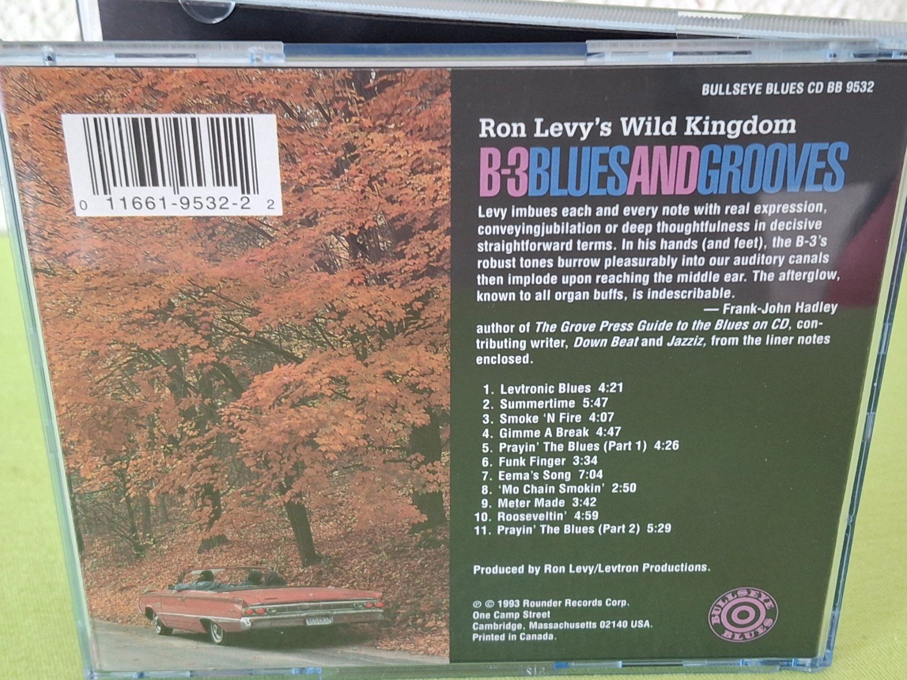 CD Ron Levy's Wild Kingdom - B-3 Blues and Inst. Blues Jazz (Gebraucht ...