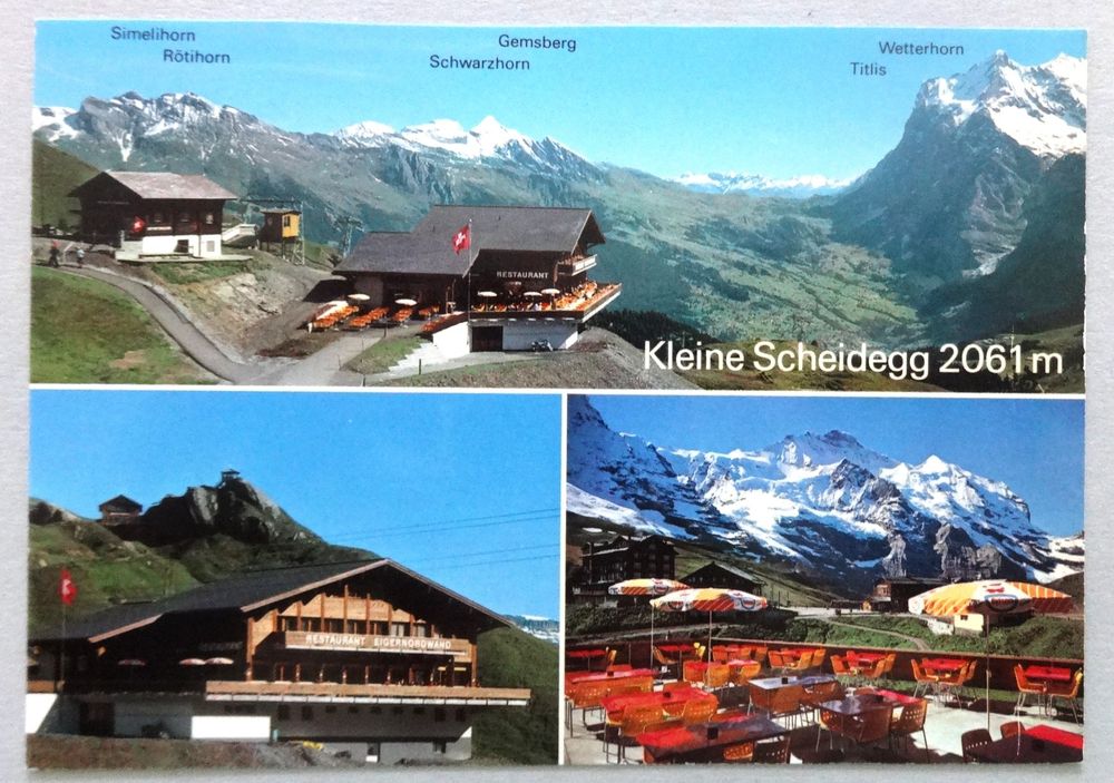 Kleine Scheidegg 2061 m | Kaufen auf Ricardo