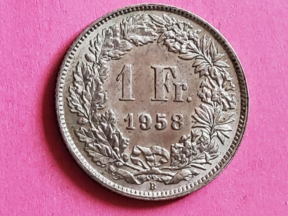 Münze - 1 Franken - 1958 | Kaufen auf Ricardo