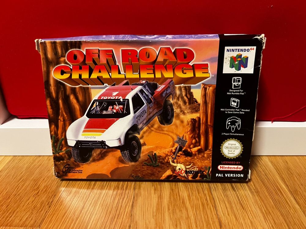 Off Road Challenge (mehrsprachig) mit OVP - Nintendo 64 (Gebraucht) in ...