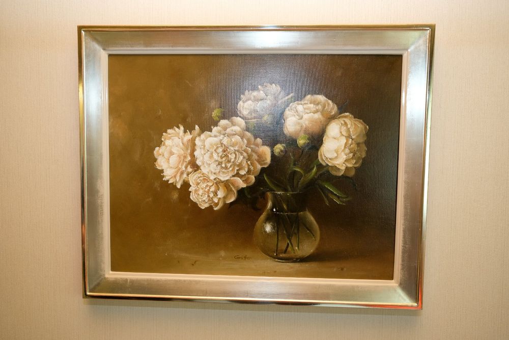 Ölbild "Pfingstrosen" von Max Grütter | Kaufen auf Ricardo
