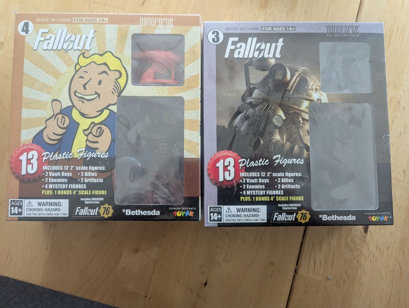 Fallout Nano Force Figuren Set, Serie 1, Neu (Neu und originalverpackt ...