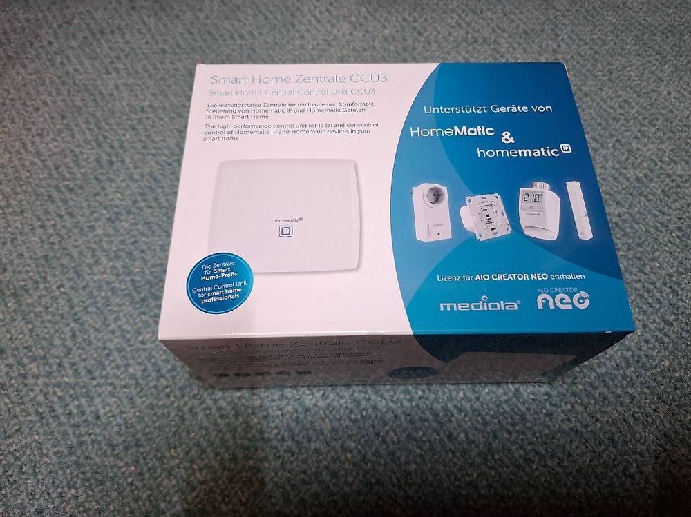 Homematic Zentrale CCU3 - Smart Home Zentrale CCU3 | Kaufen auf Ricardo