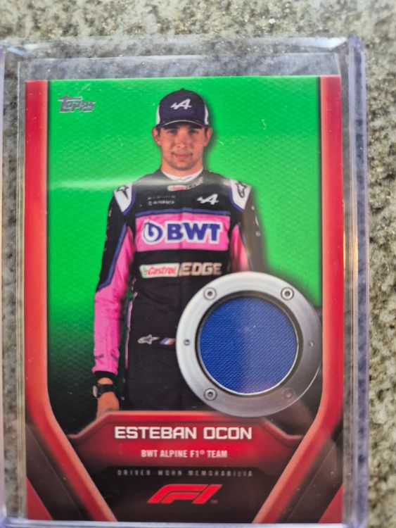 Topps F1 Relic Sammelkarte (Neu (gemäss Beschreibung)) in Maschwanden ...