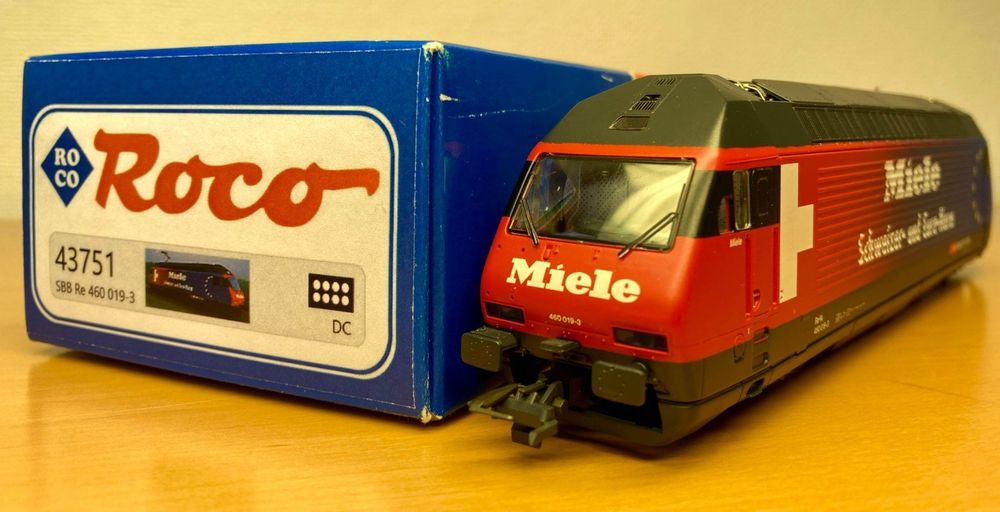 Roco 43751 SBB Re 460 019-3 “Miele”; DC Analog | Kaufen auf Ricardo