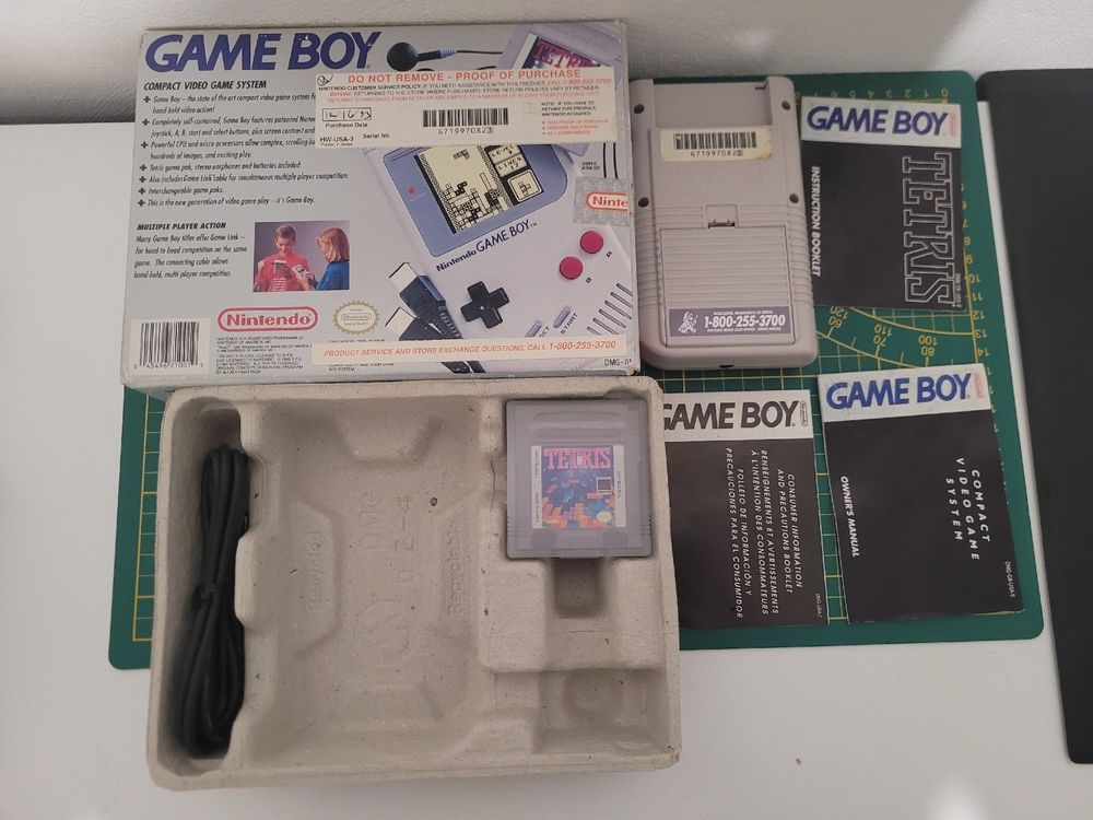 Console GAME BOY Nintendo Tetris pack in box [OVP] | Kaufen auf Ricardo