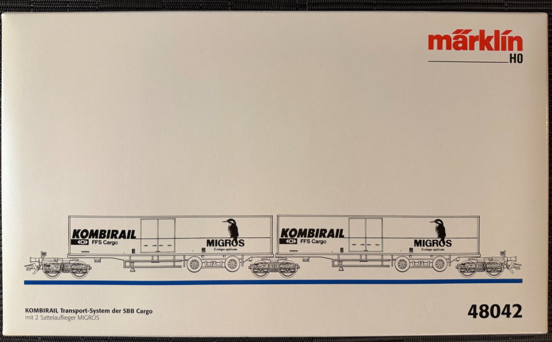 Märklin H0 SBB Cargo Kombirail Transport-System Migros, neu (Neu und ...