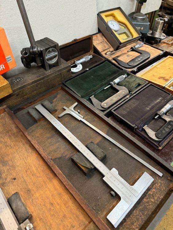 Messwerkzeuge Mikrometer Messuhr Messschieber Tesa Mitutoyo (Gebraucht ...