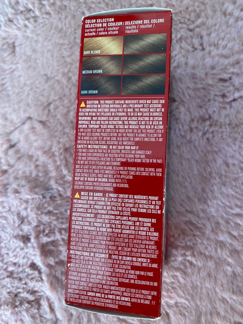 Teinture Revlon ColorSilk Châtain clair cendre (Neuf avec emballage d ...