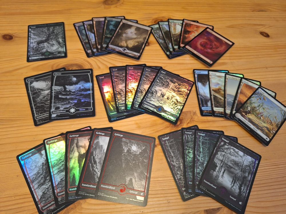 Magic FOIL Full Art Länder, 30x (Gebraucht) in Aarau für CHF 10 – mit ...