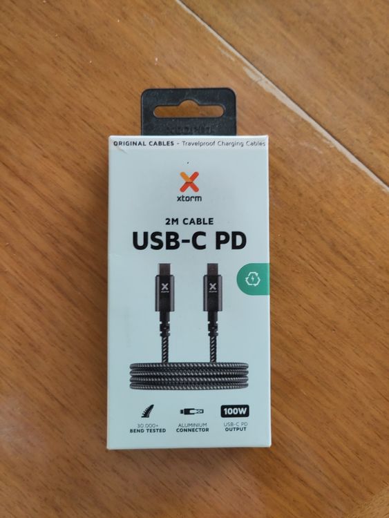 Câble USB-C PD Xtorm 2M - Recharge rapide et durable! (Neuf avec ...